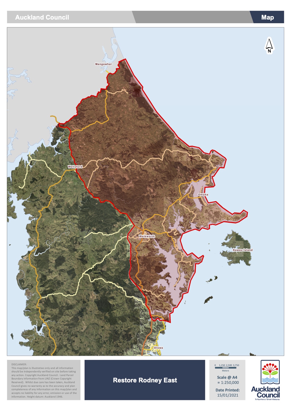 Rodney East – Ecological Connectivity Roadmap – Omaha Beach
