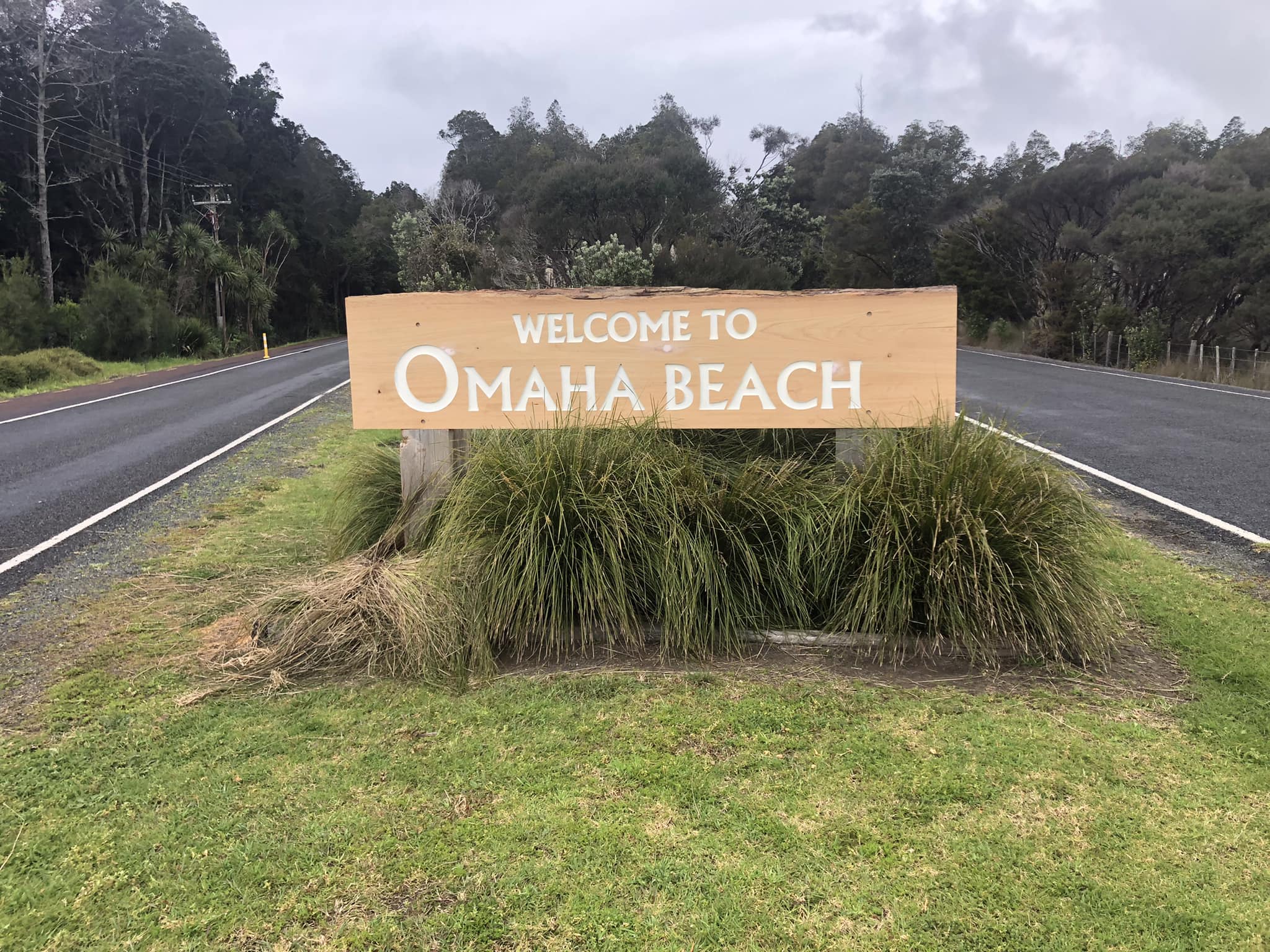 New Omaha Sign – Thanks! – Omaha Beach